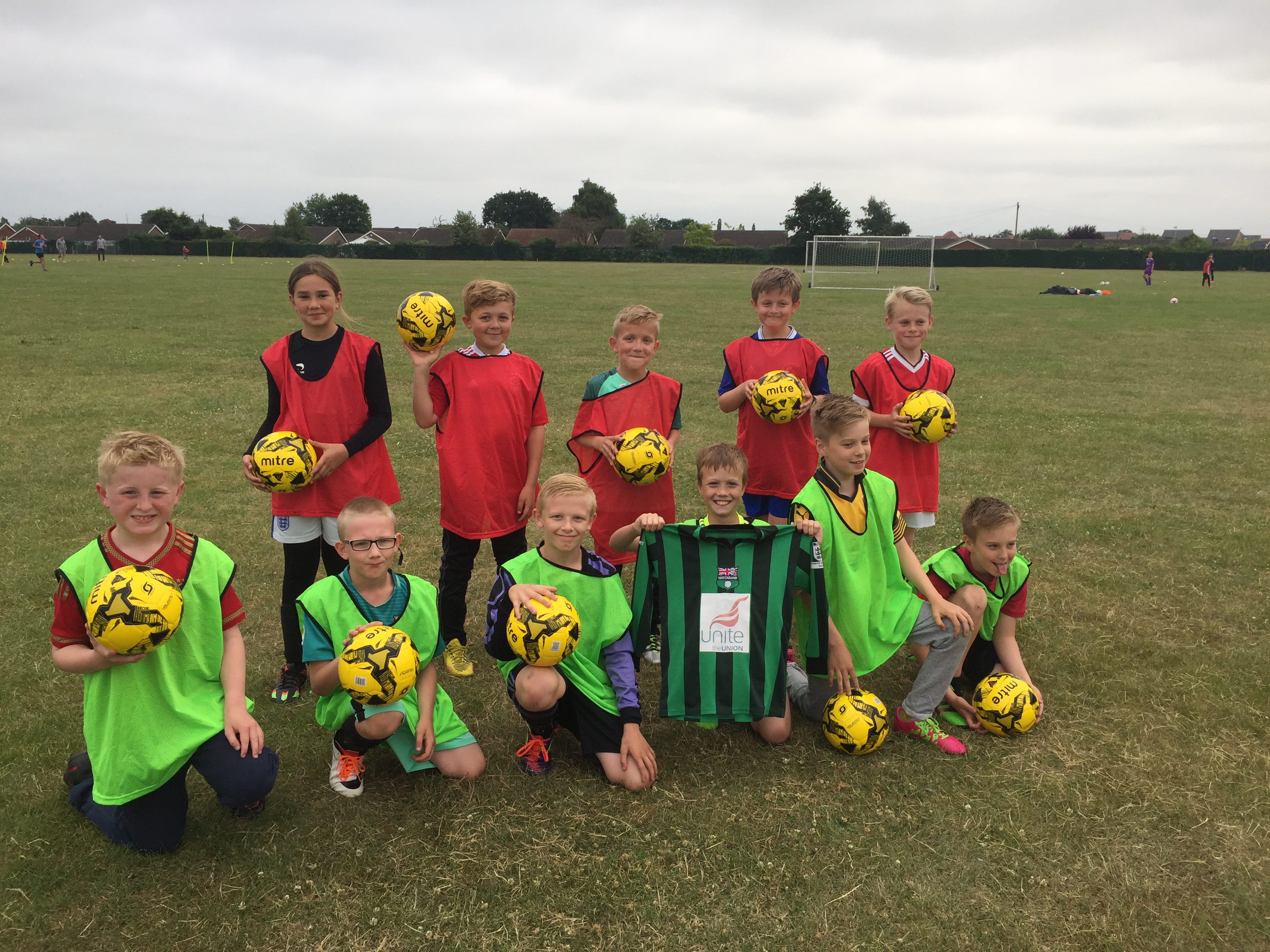 New Equipment Donated to Greenbank Under 11’s Football Team | Gelder Group