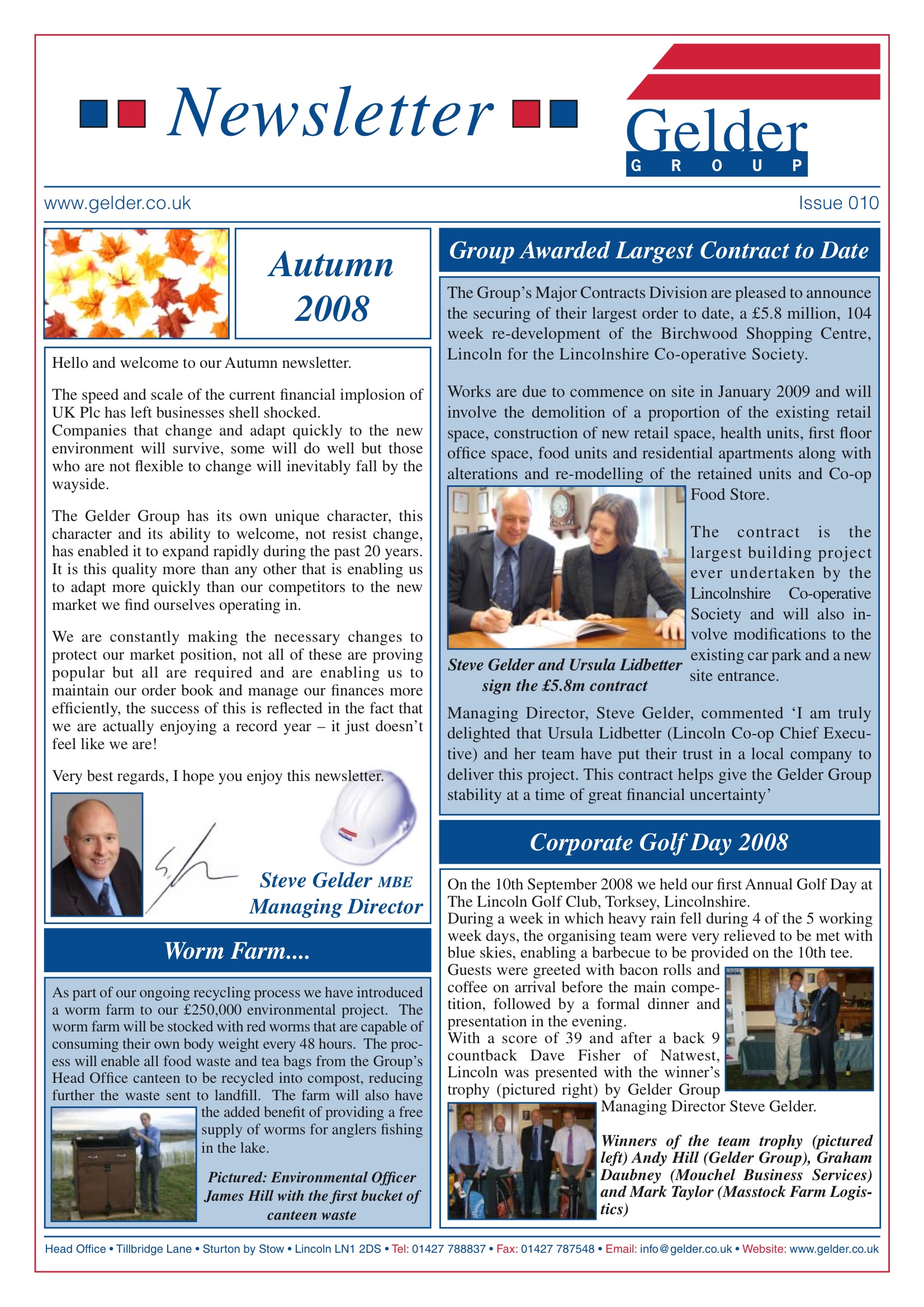 Gelder Group Newsletter – Issue 10 | Gelder Group