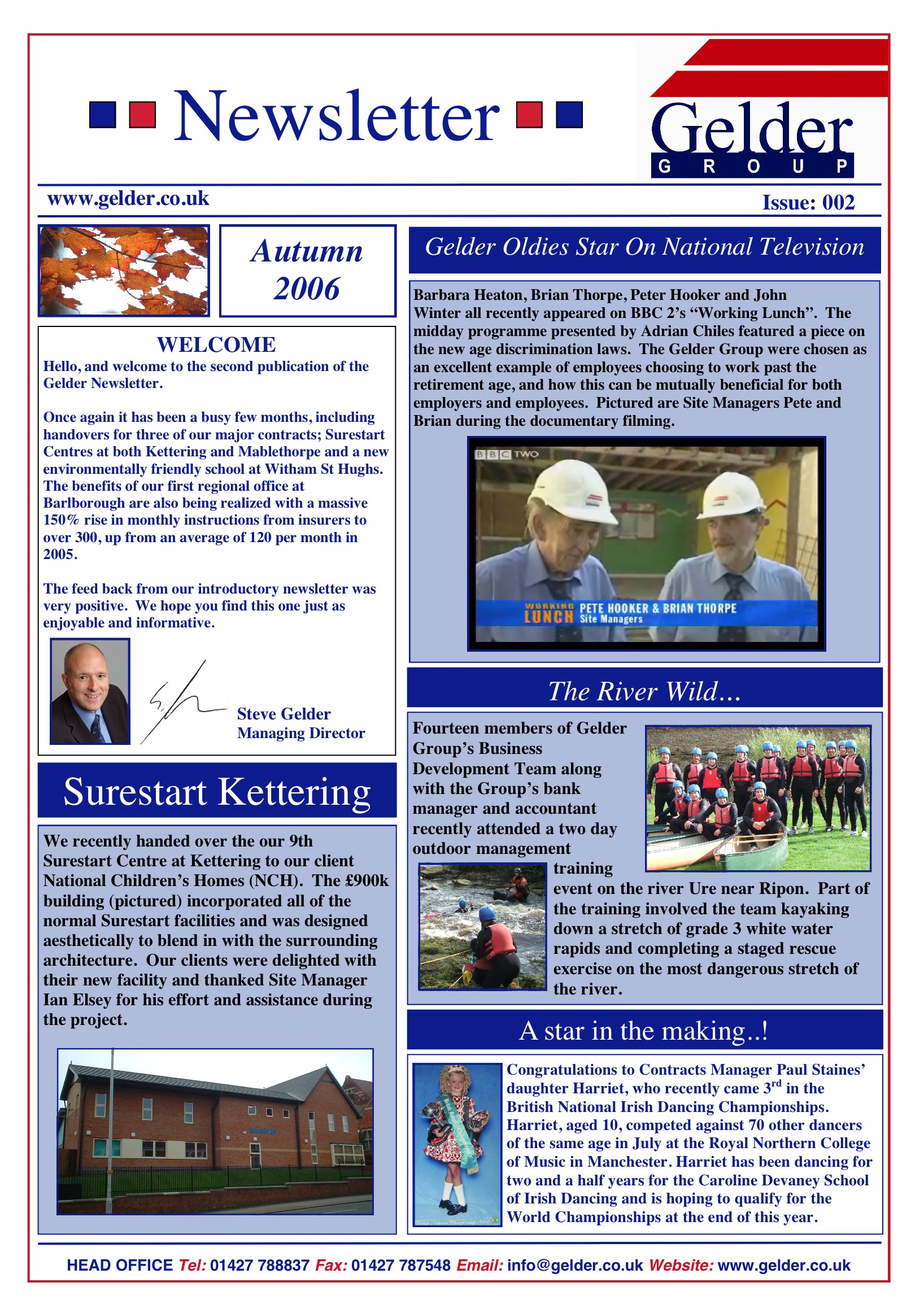 Gelder Group Newsletter – Issue 2 | Gelder Group