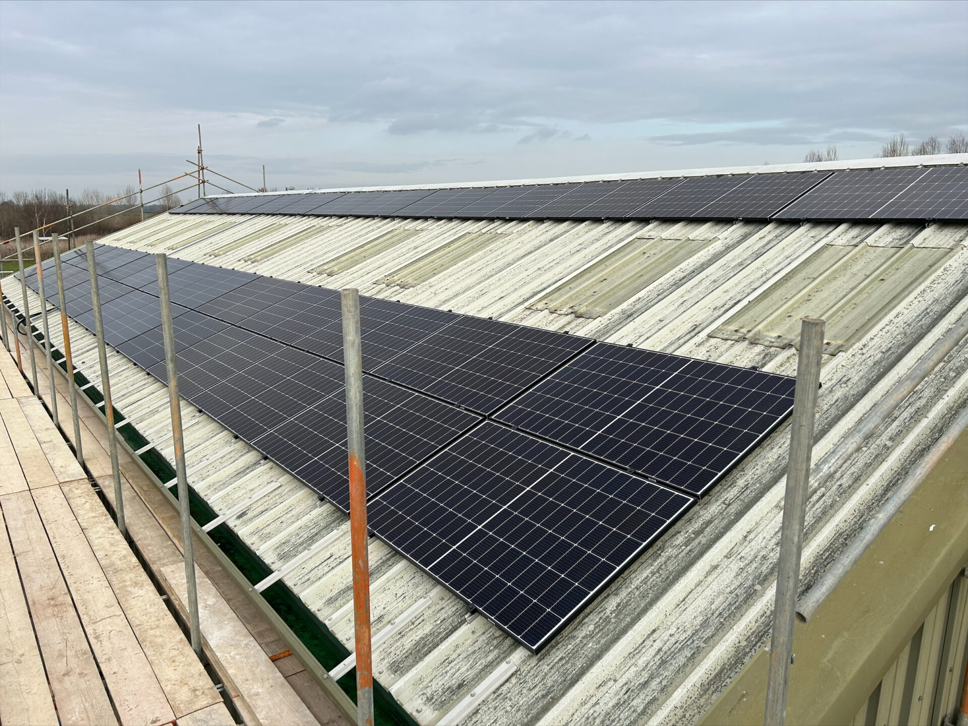 Office Solar Panel Installation Complete | Gelder Group