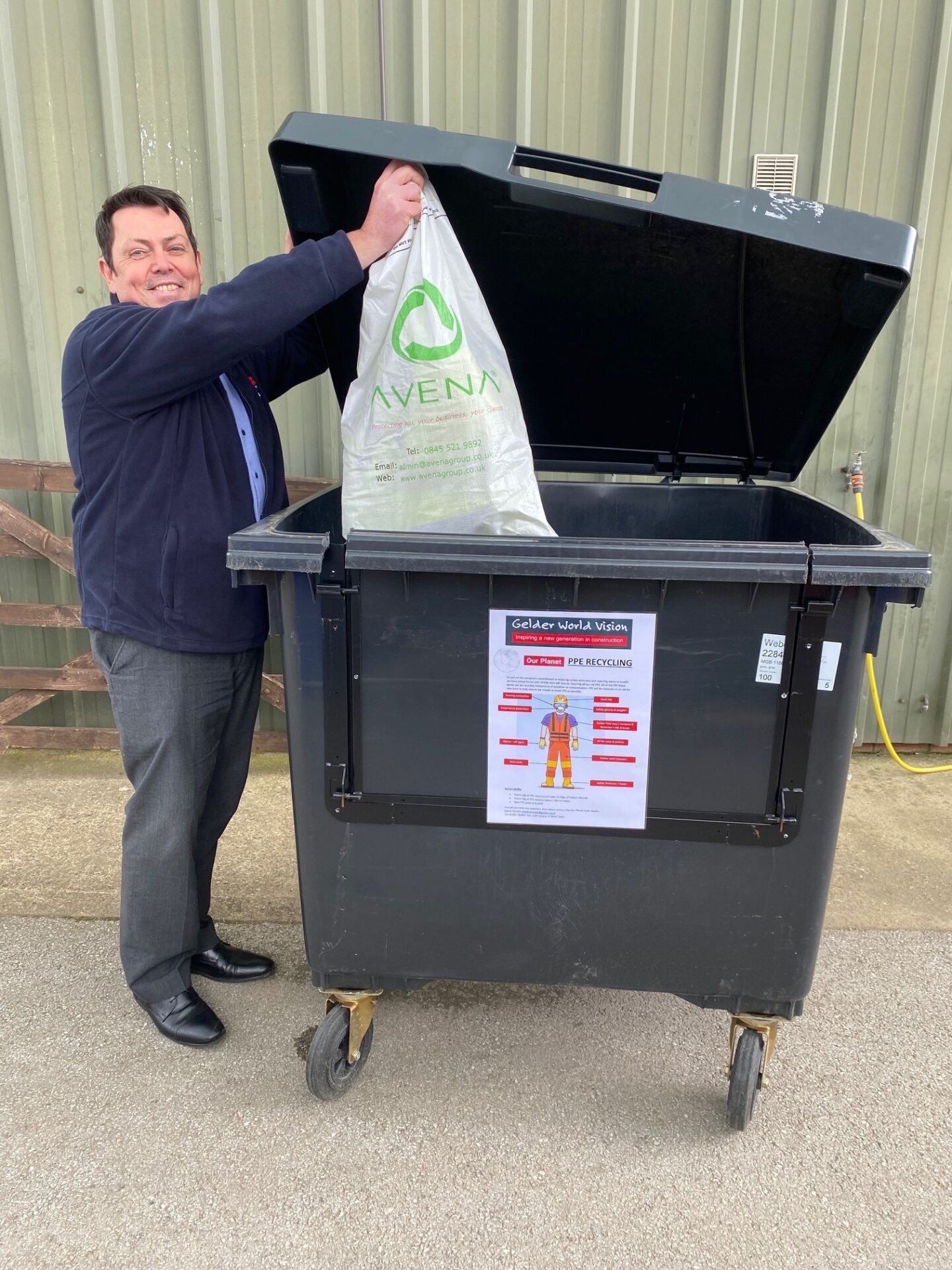 PPE Recycling Reducing CO2 Emissions | Gelder Group