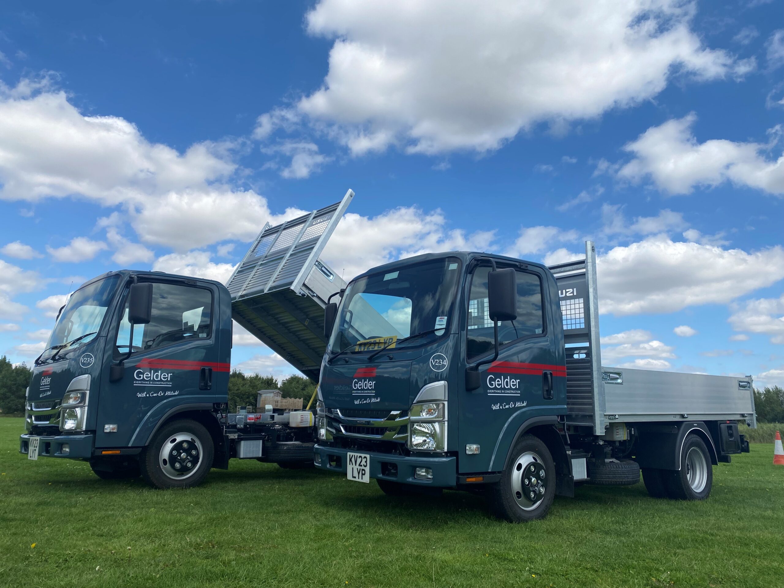 Two new Tippers added to the Fleet | Gelder Group