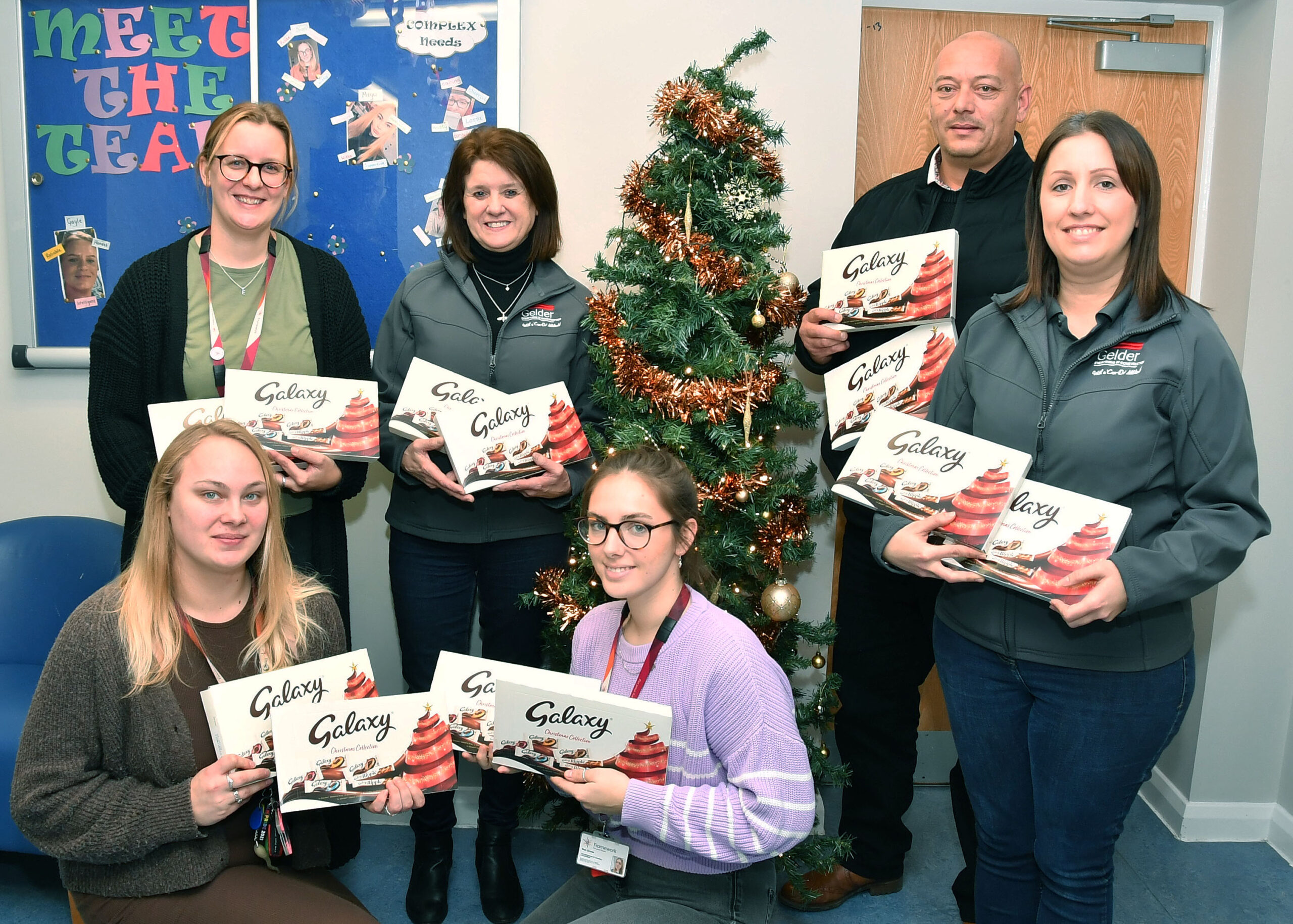 Gelder Group Christmas Deliveries to Framework | Gelder Group