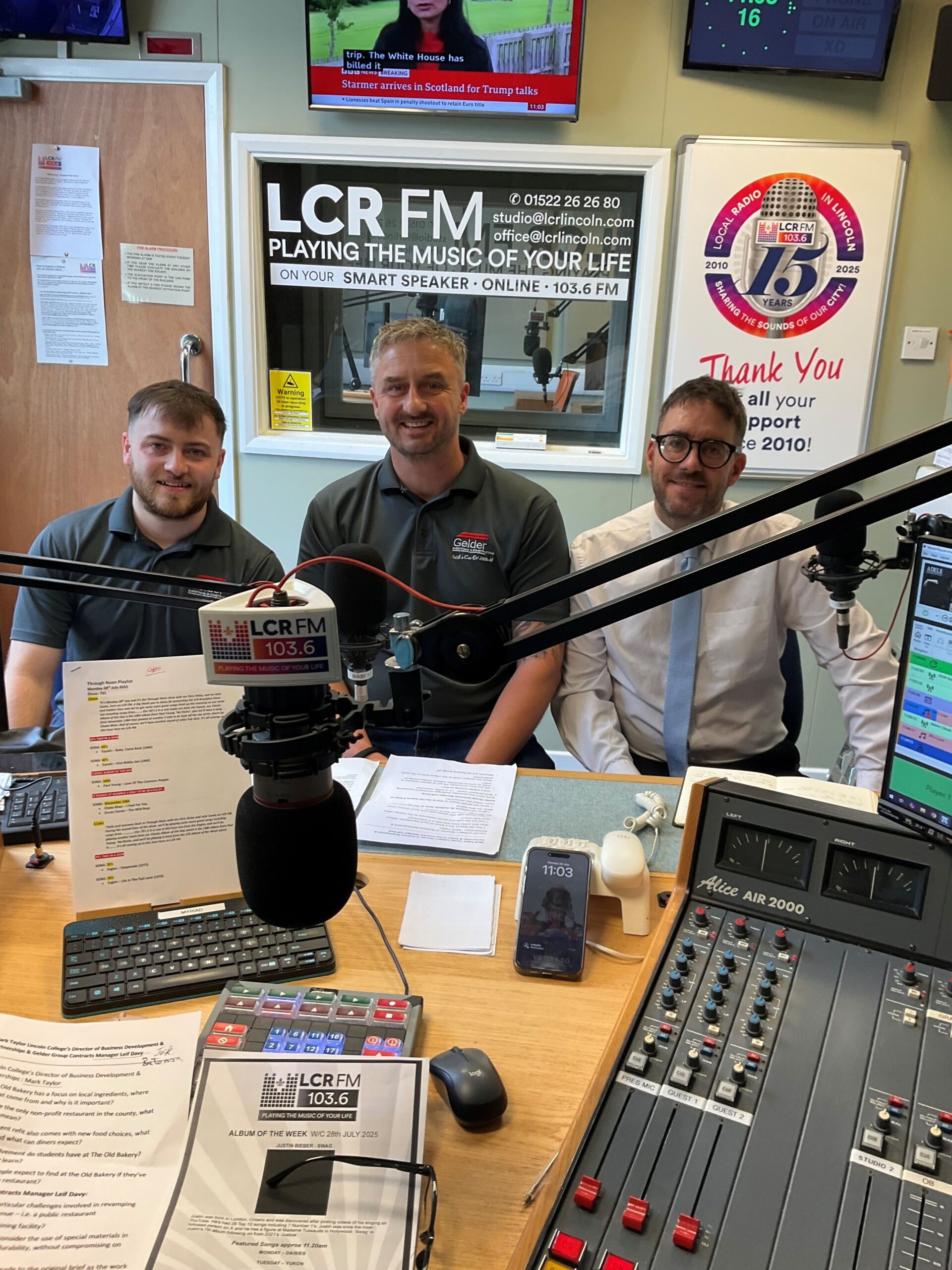 LCR Radio Hosts Gelder Group and Lincoln College | Gelder Group